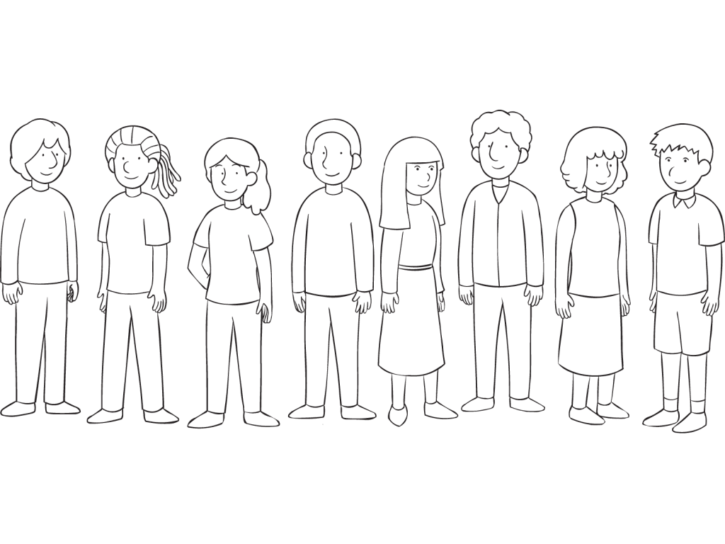 101+ Group Line-Up Ideas - Very Fun Ways To Arrange Groups in a Line